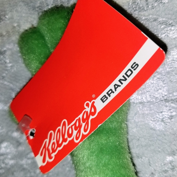 Kellogs | Toys | Kelloggs Dig Em Green Frog 5 Inch Plush Stuffed Animal ...